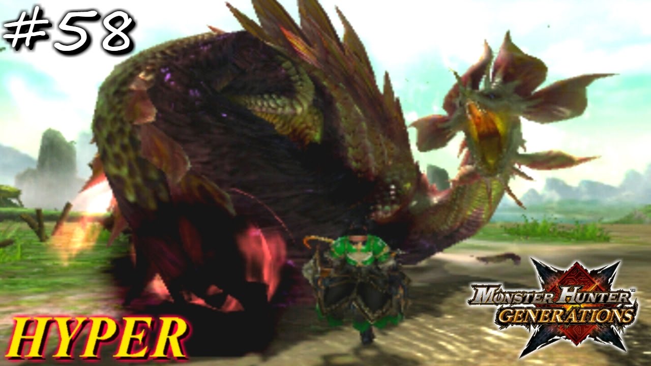 Monster Hunter Generations (X) Playthrough #58: Hyper Mizutsune ...