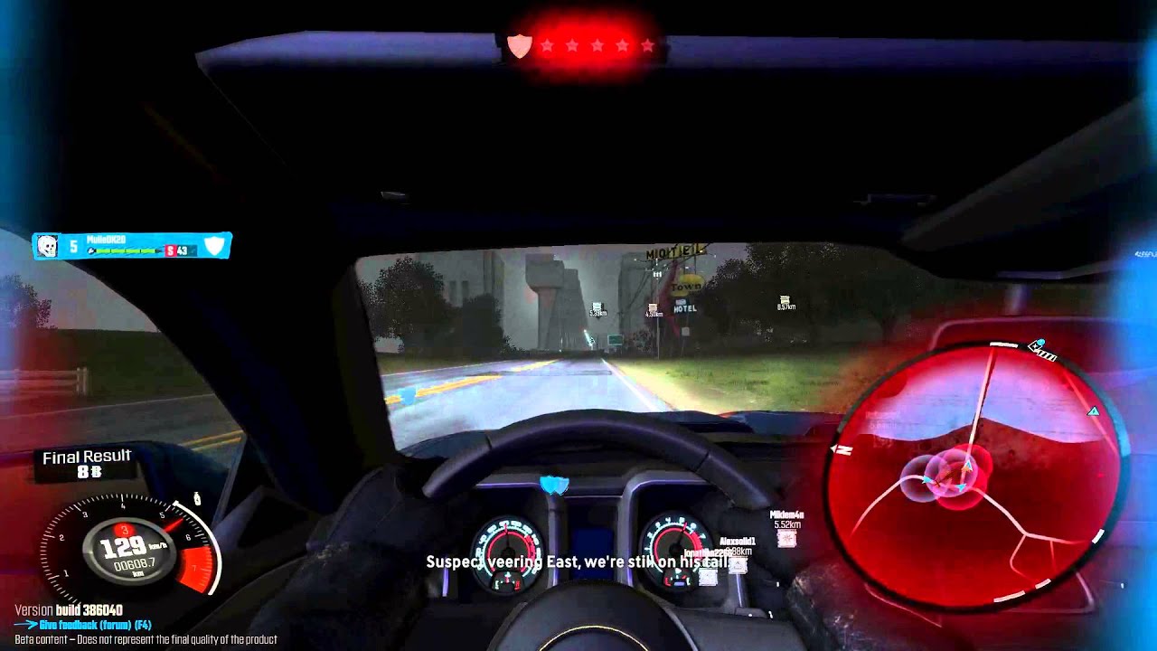 The Crew (PC) - Police chase in first person - YouTube