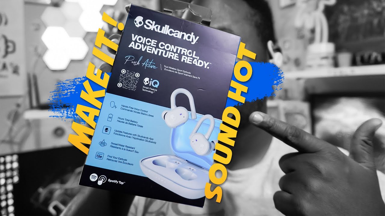 Skull Candy Push Active Beast | Review Unboxing ! - YouTube