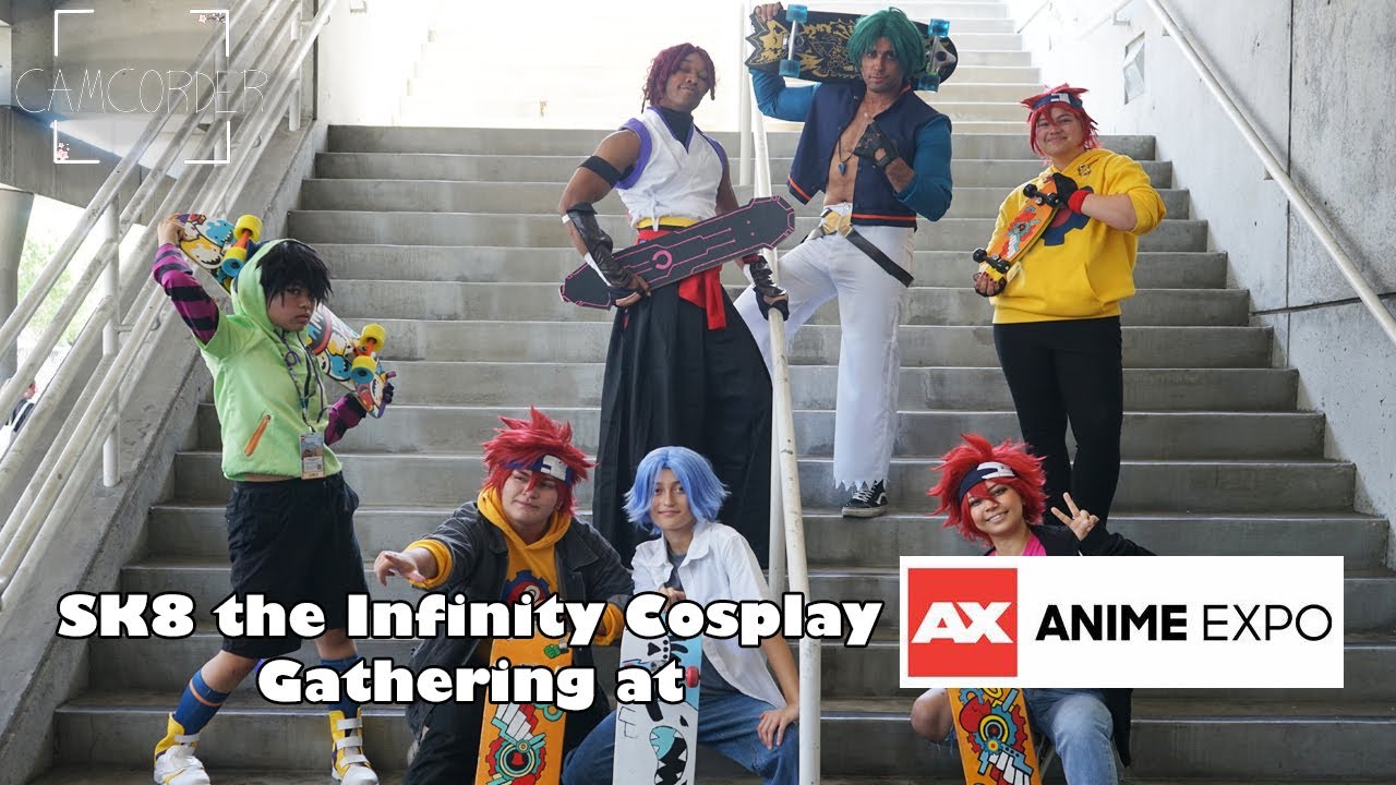 SK8 the Infinity Cosplay Gathering at AX2023 - YouTube