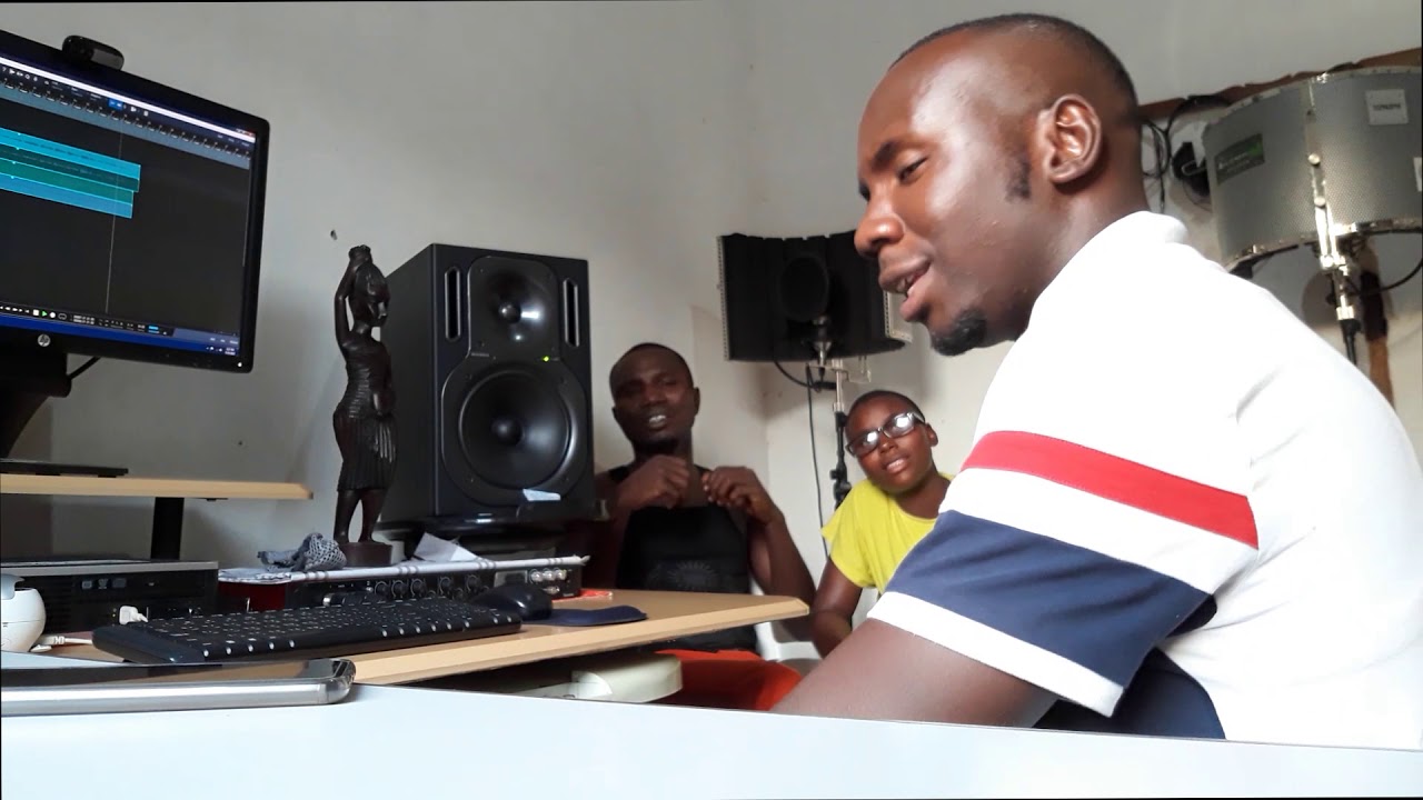 Hariho Uwitanze By Holy Voices Band Practice Session in Ebenezer Studio ...