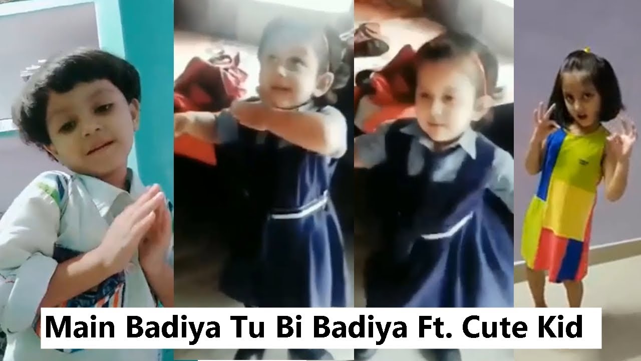 Main Badhiya Tu Bhi Badhiya Cute Kids Dance Musically | Sanju | Viral ...