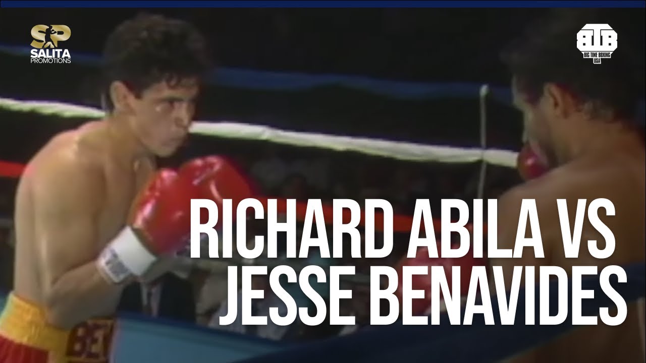 RICHARD ABILA VS JESSE BENAVIDES FULL FIGHT - YouTube