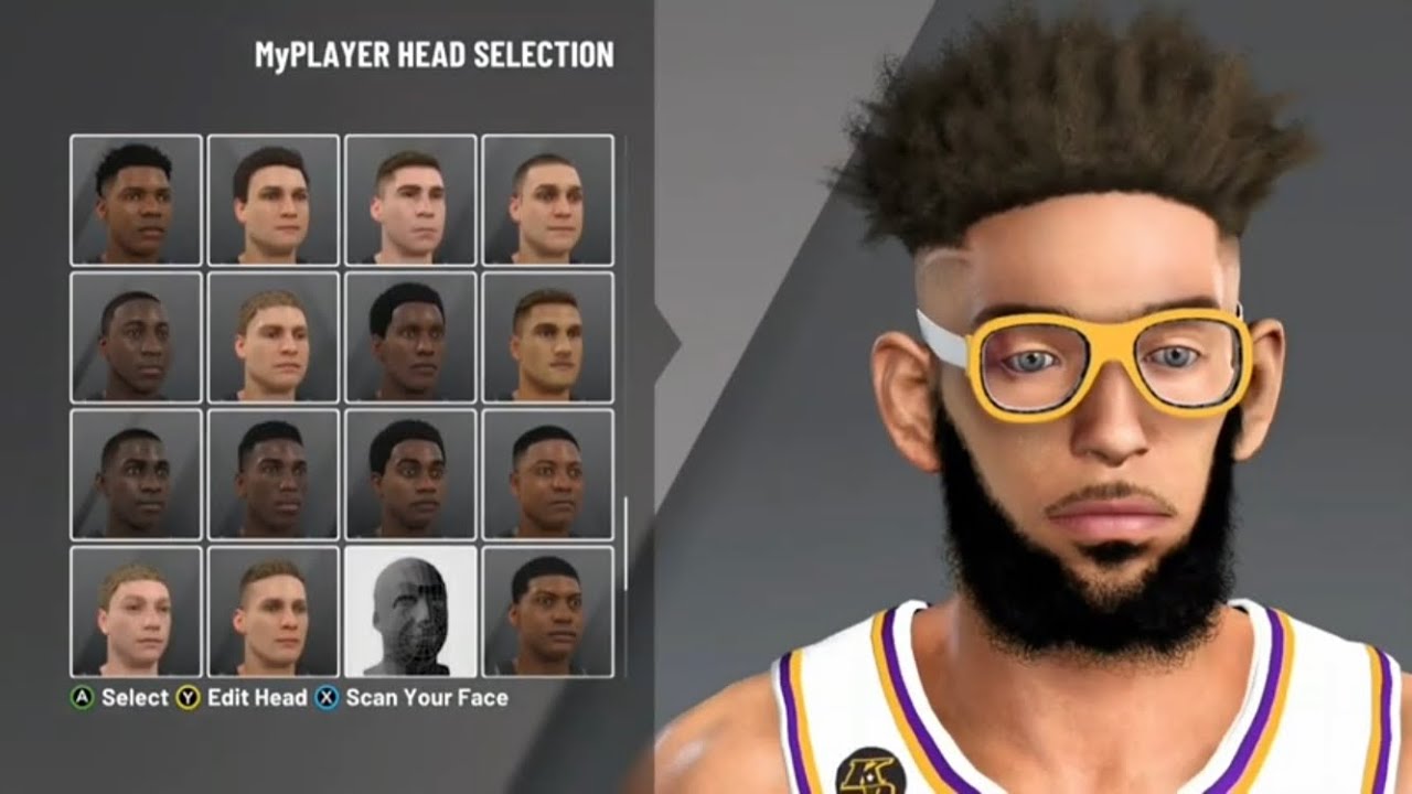 *NEW* COMP FACE CREATION NBA 2K20 ~ BEST FACE CREATION ON 2K20 - YouTube