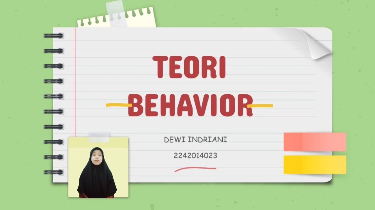 Dewi Indriani BKI21 - Teori Behavior (Pengantar Psikologi) - YouTube