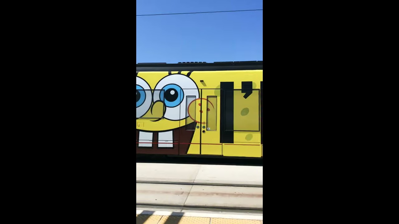SpongeBob SquarePants train - YouTube