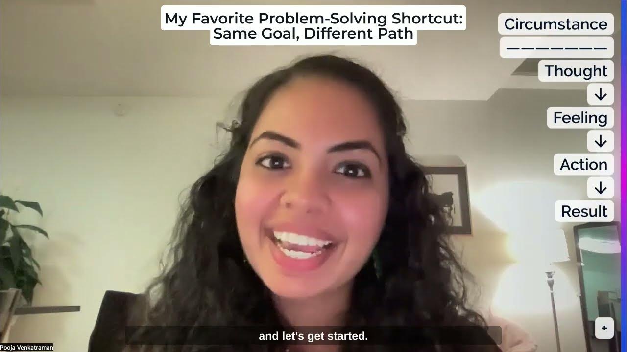 My Favorite Problem-Solving Shortcut: Same Goal, Different Path - YouTube