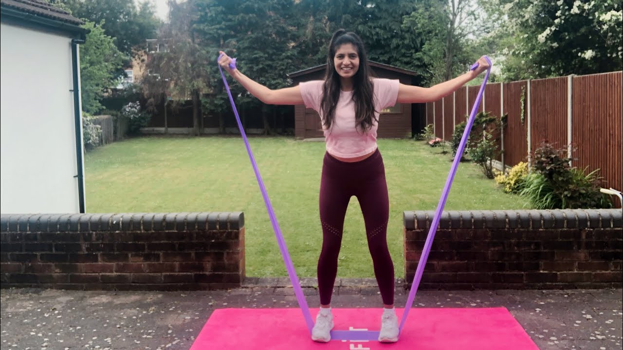 Maya’s Workouts | Thera Resistance Band Workout - YouTube