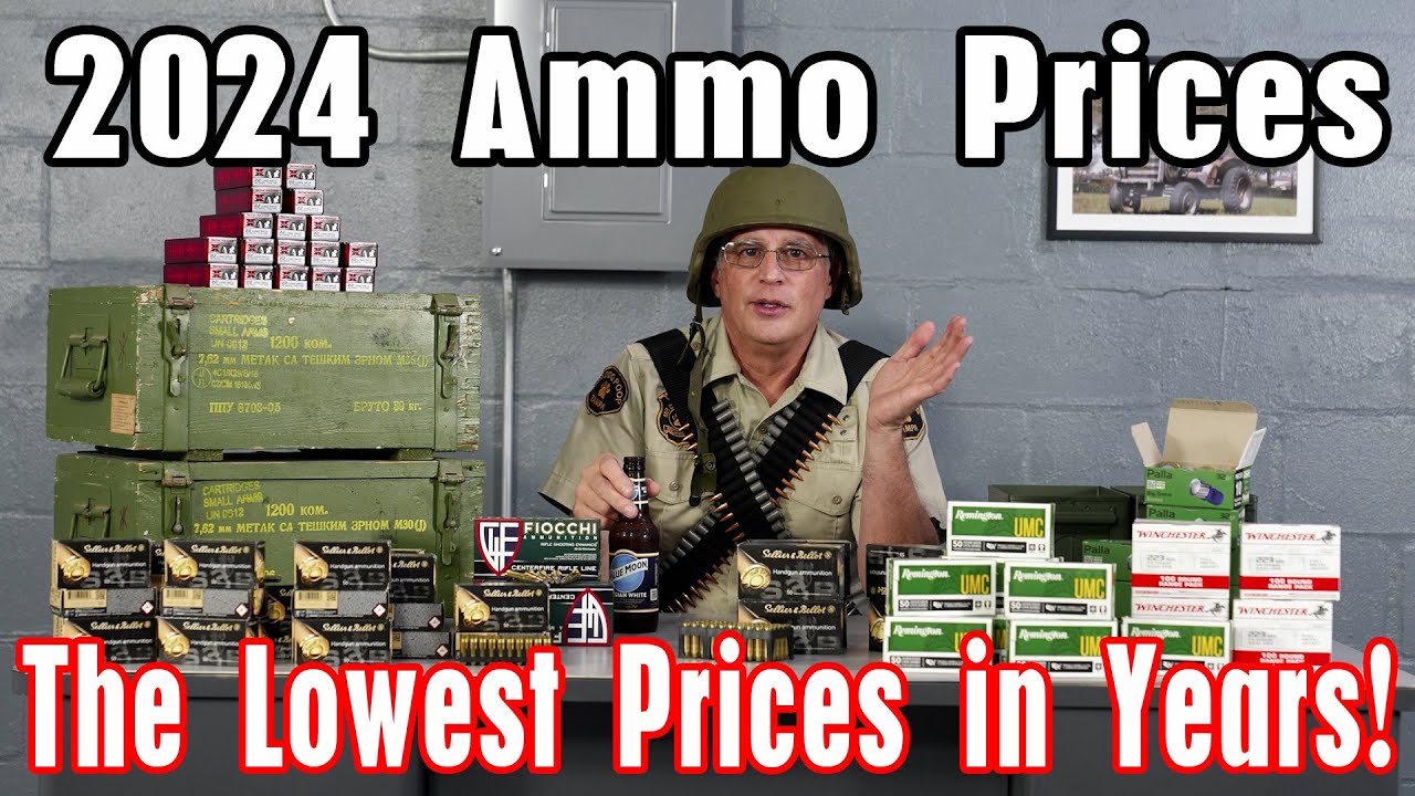 2024 Ammo Prices are Down - Buy Ammo Now! - YouTube
