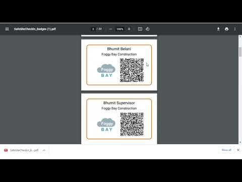 Personal QR Code Badges - YouTube
