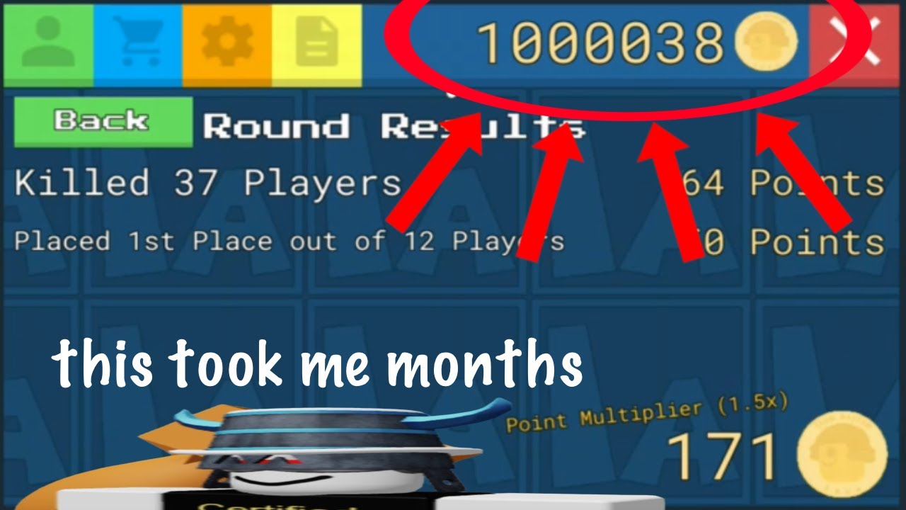 reaching 1 million points in the currently way | item asylum - YouTube