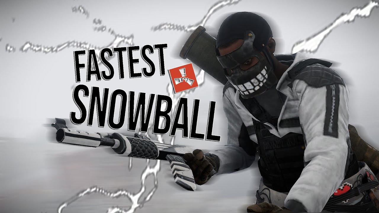Most INSANE Snowball in RUST - YouTube