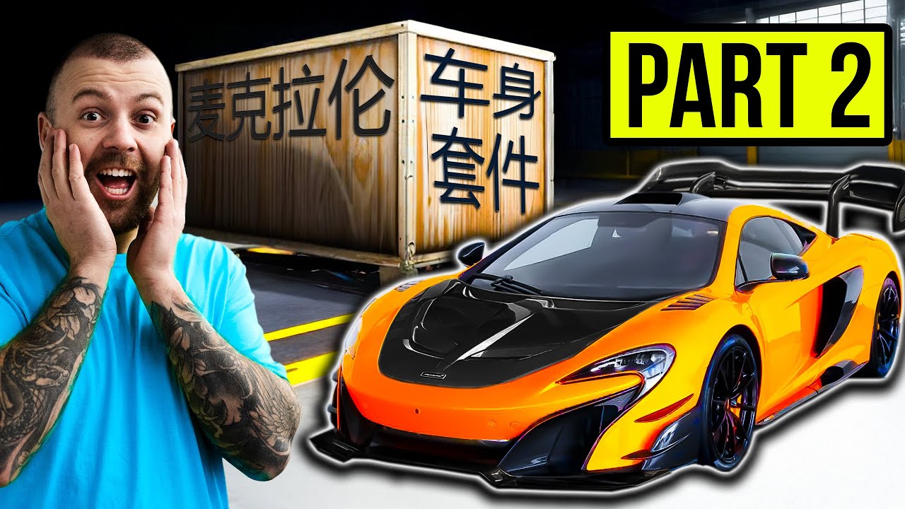 BUILDING A £400,000 MCLAREN FROM TEMU PART 2 - YouTube