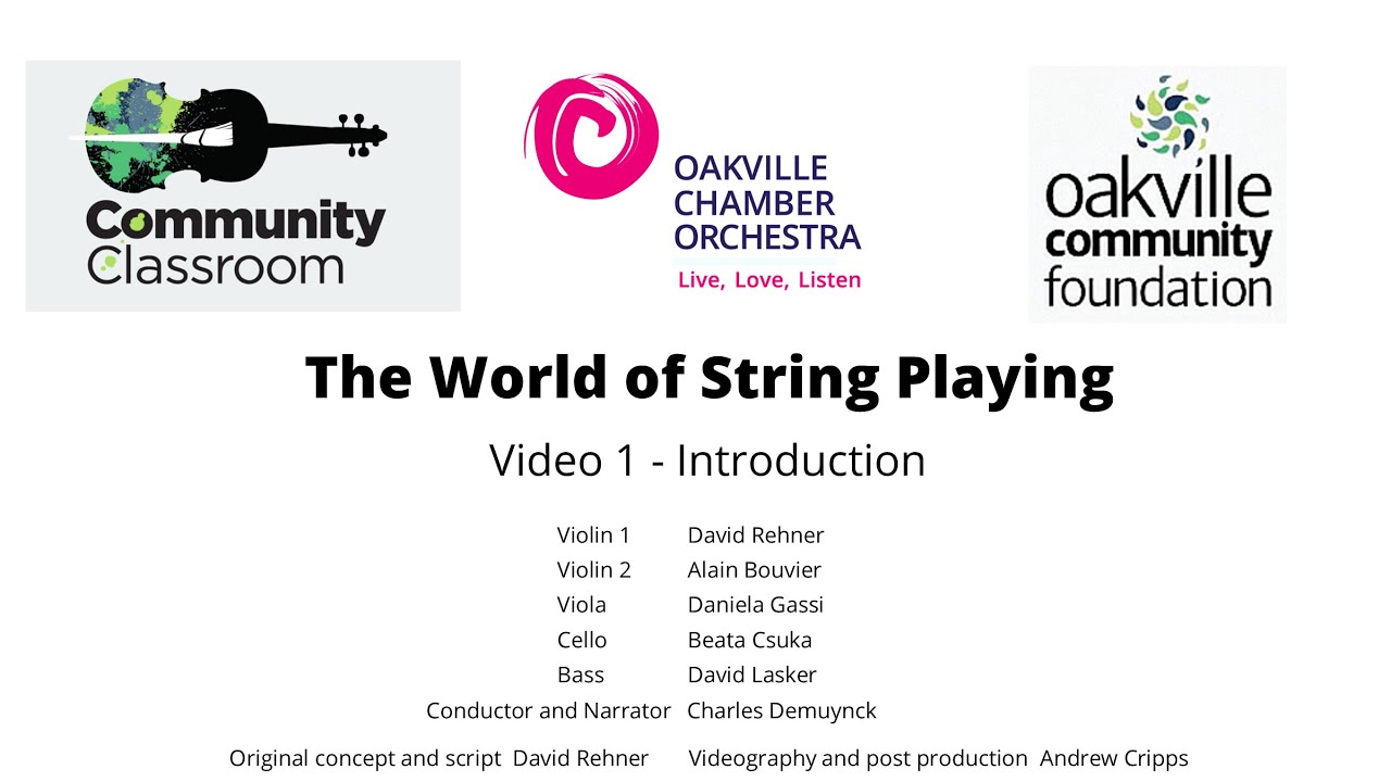 The World of String Playing - Part 1 Introduction - YouTube