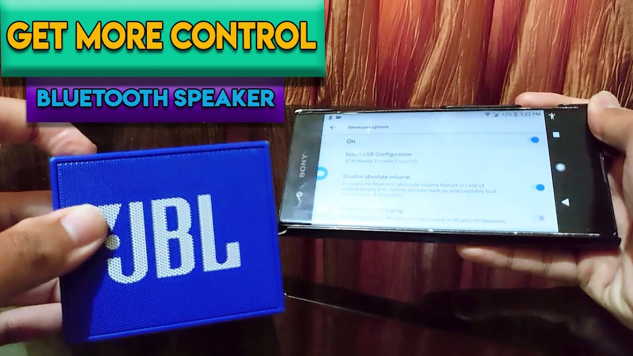 Get More Control Over Bluetooth Speaker Volume On Android - YouTube