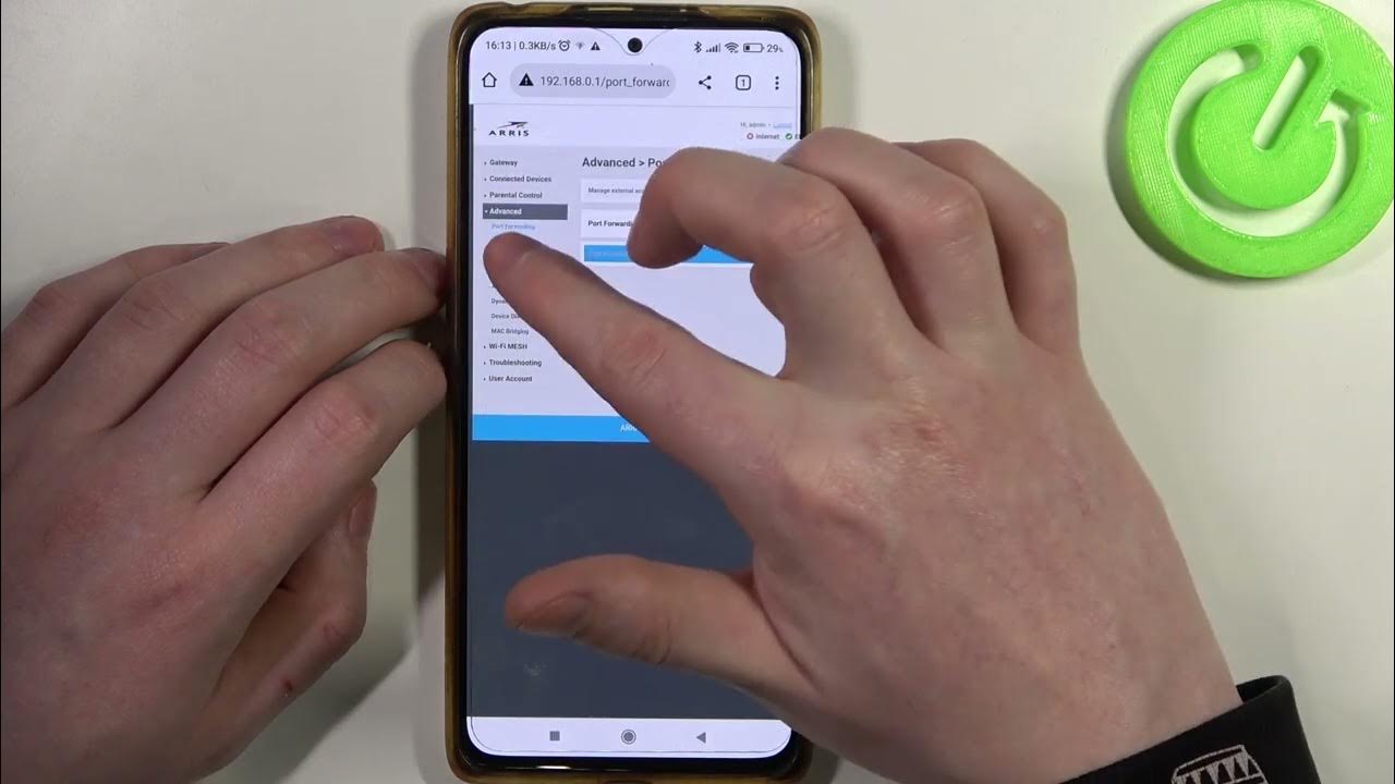 How To Enable & Disable Port Forwarding In Arris Router - YouTube
