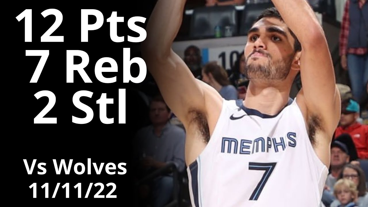 Santi Aldama 12 Pts 7 Reb vs Wolves Highlights - YouTube