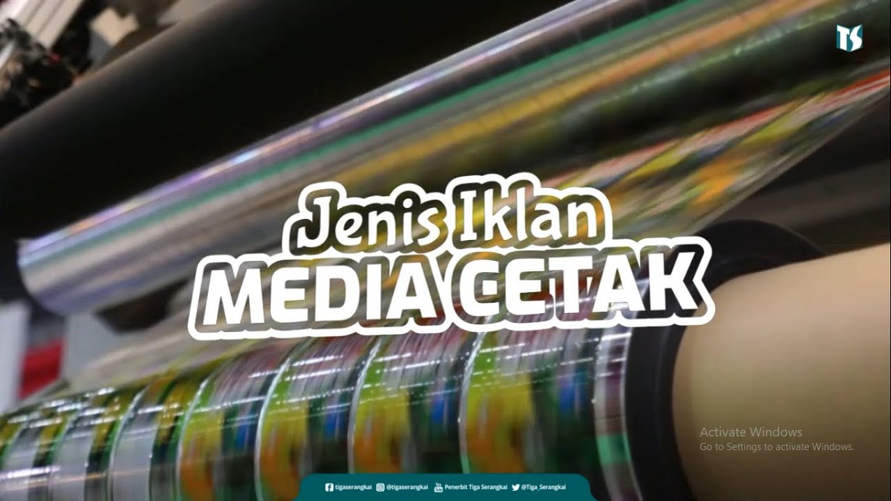 Mengenal Jenis-Jenis Iklan Media Cetak - Penerbit Tiga Serangkai - YouTube
