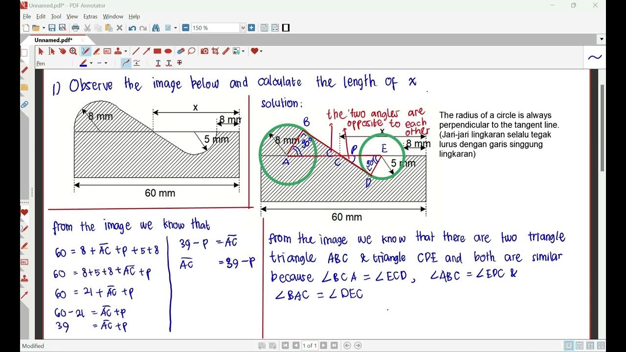 (ASSIGNMENT+NOTE!!) Geometry Application Problem Part 1 - YouTube