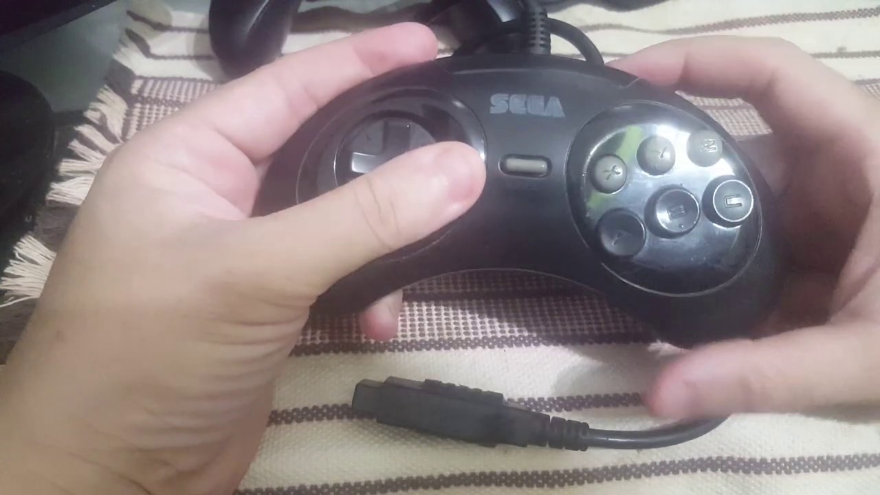 REVIEW - Controle de MEGA DRIVE - YouTube