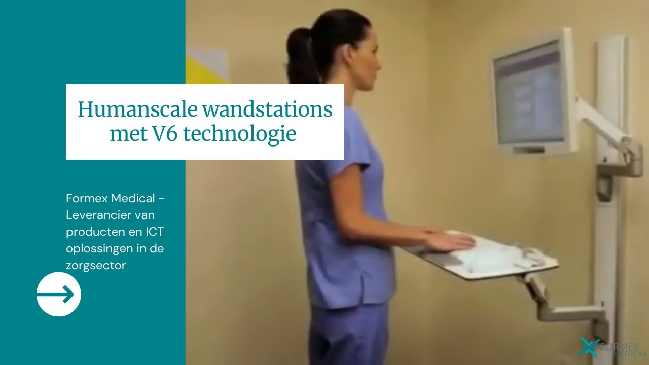 Humanscale wandstations met V6 technologie - YouTube