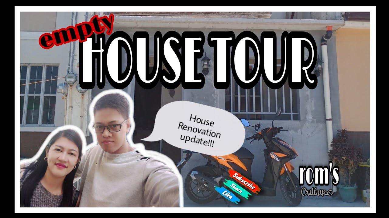 HOUSE TOUR (Empty) | House renovation Ep.4 | APEC HOMES | roms Culture | vlog#6 - YouTube