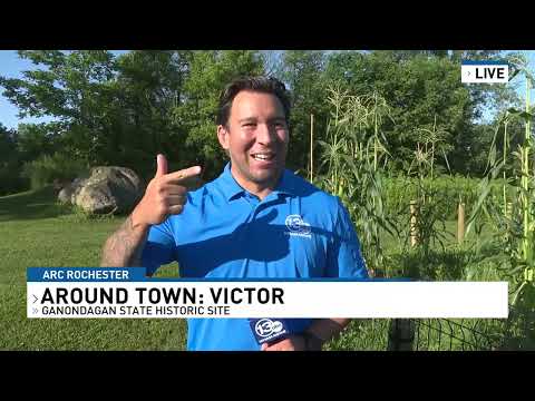 Indigenous history in Victor's Ganondagan State Historic Site