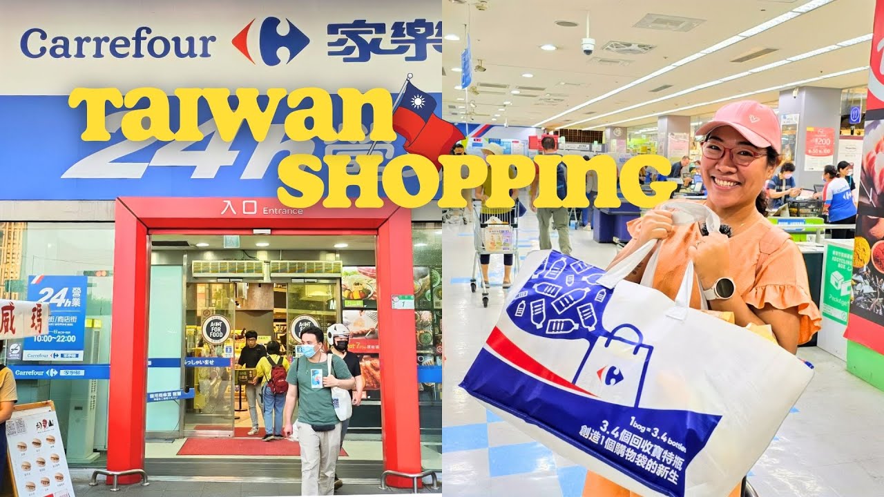 Taiwan shopping: Carrefour Pasalubong Shopping | 24 hrs Supermarket ...