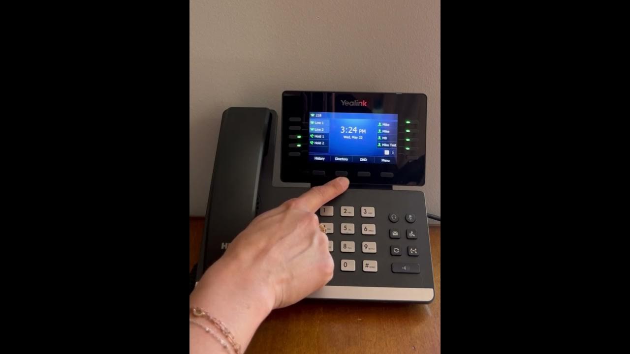 Yealink T54 Overview - YouTube