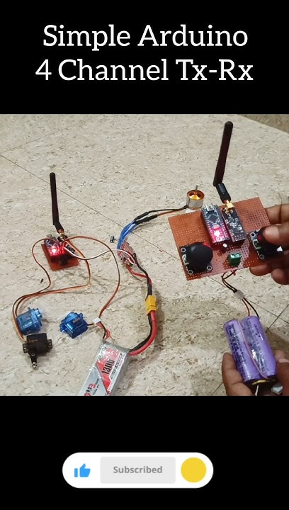 Make A Simple Arduino Transmitter And Reciver At Home #shorts #drone #viral #diy #arduino - YouTube