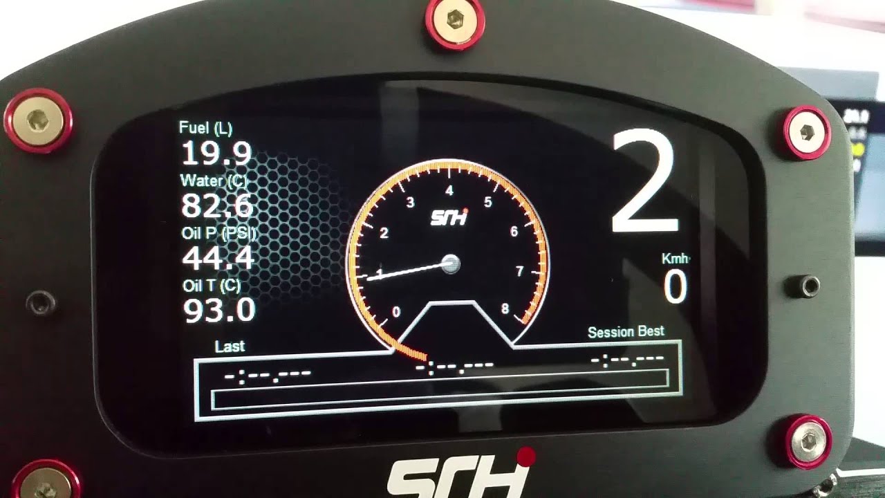 G-Force LCD by SRH test - YouTube