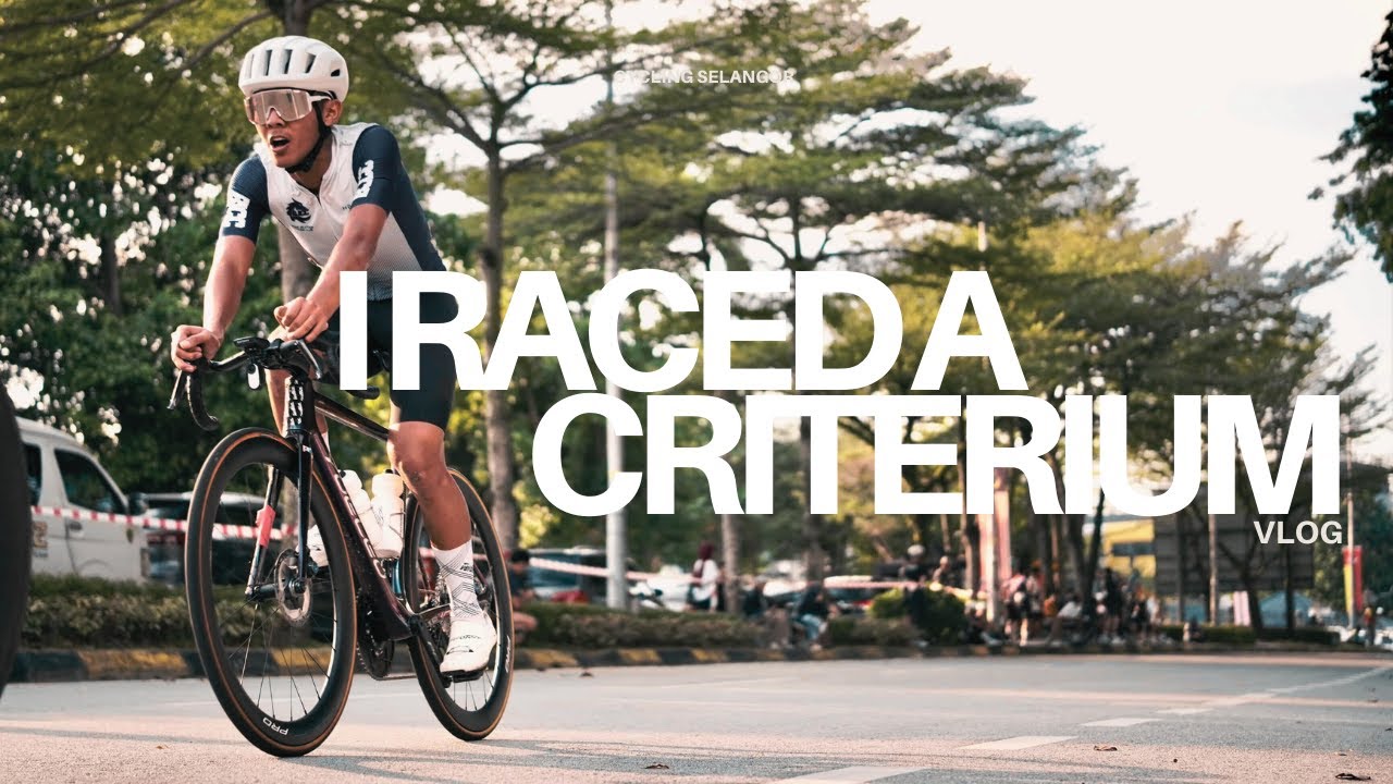 FIRST RACE OF THE YEAR. Cycling Selangor Criterium. - YouTube