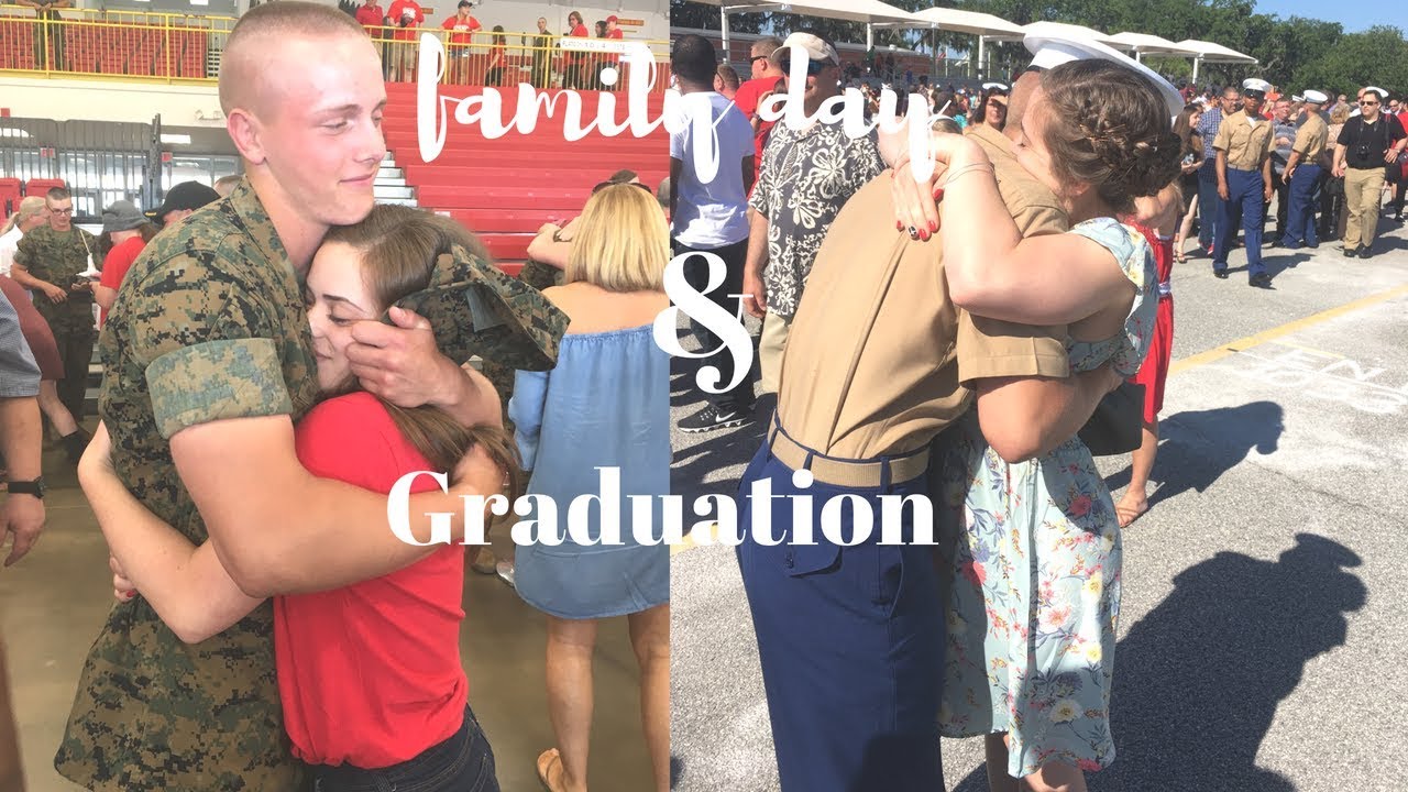 USMC FAMILY DAY & GRADUATION PT. 1 - YouTube