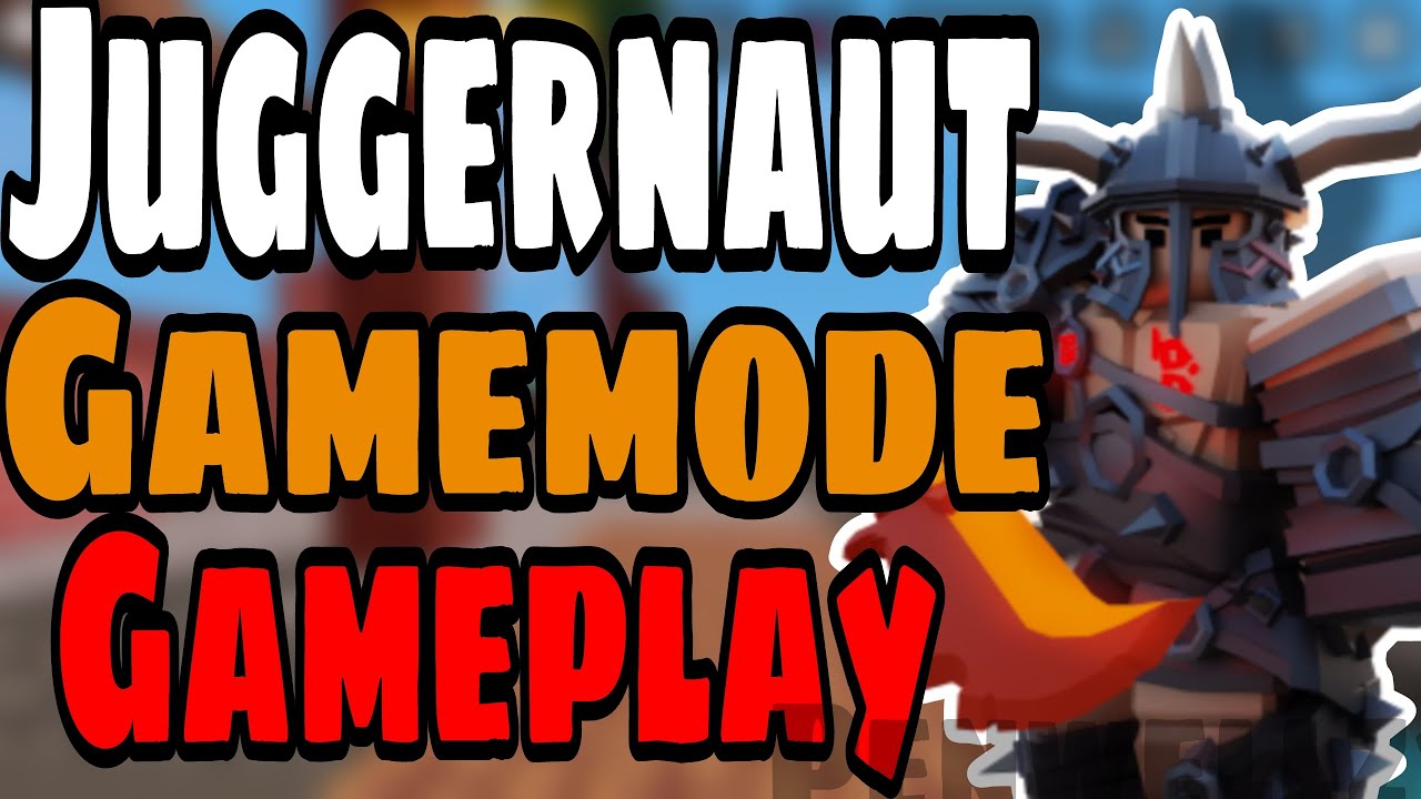 Juggernaut Gamemode Gameplay Roblox Bedwars... - YouTube