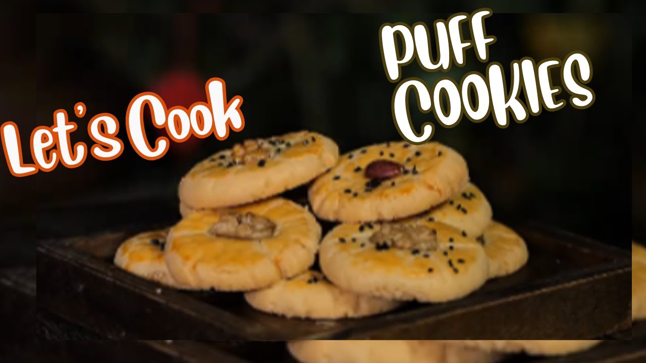 Puff Cookies Made by Villager Lady in China for Her Mother - YouTube