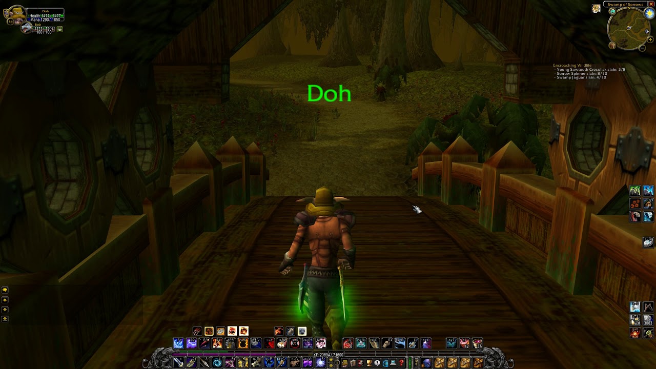 Encroaching Wildlife WoW Classic Quest - YouTube