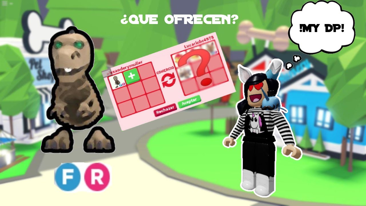 ¿Qué ofrecen por Skele- Rex FR en 2021? Adopt Me! - YouTube