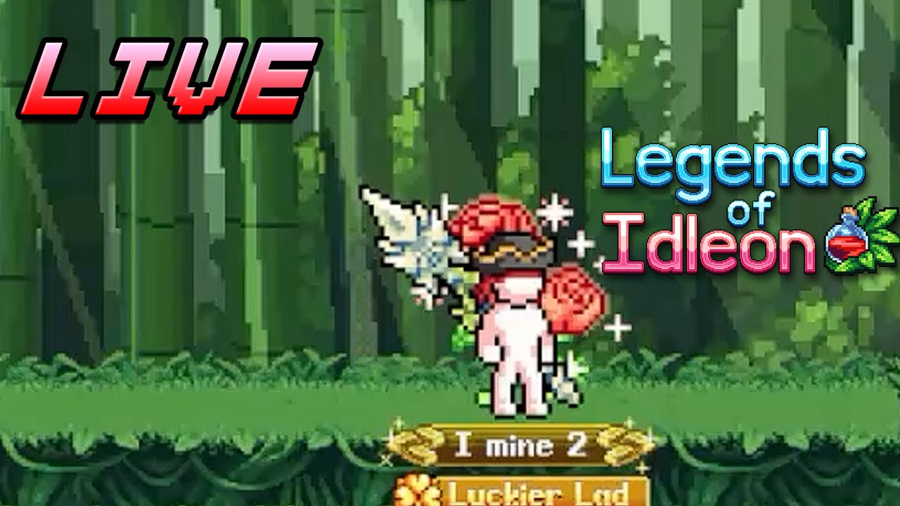 Legends of idleon doing some daily stuff - YouTube