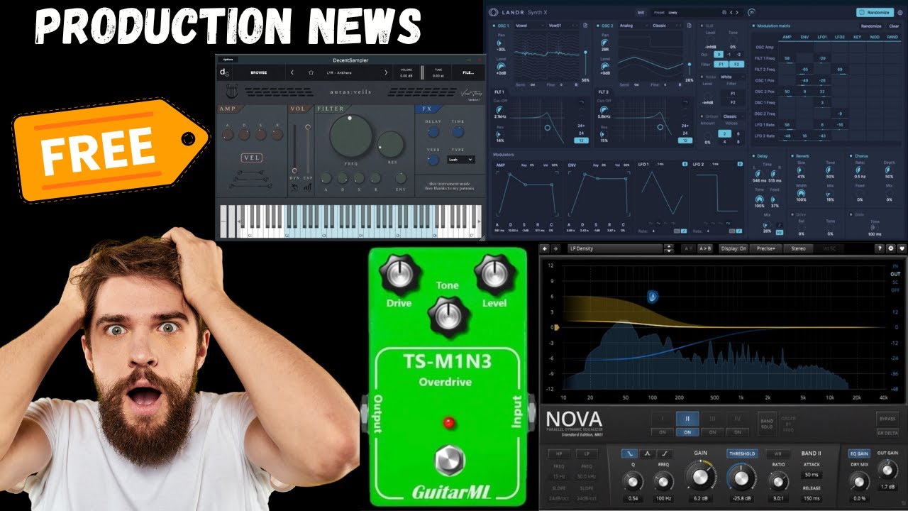 Production News | LANDR Synth X Free Limited Time - YouTube