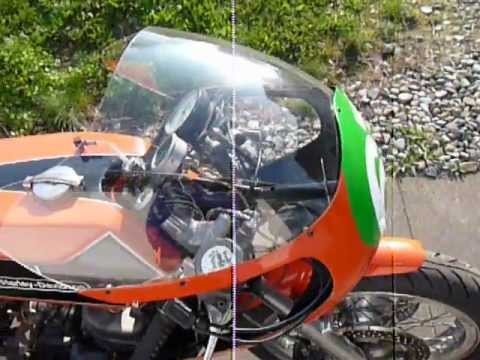 Aermacchi Harley Davidson 250 RR road race bike 2 stroke - YouTube