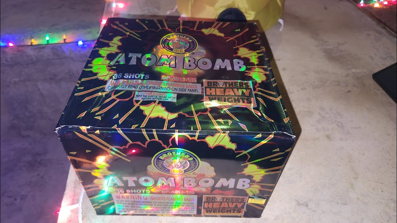 ATOM BOMB FIREWORKS - YouTube