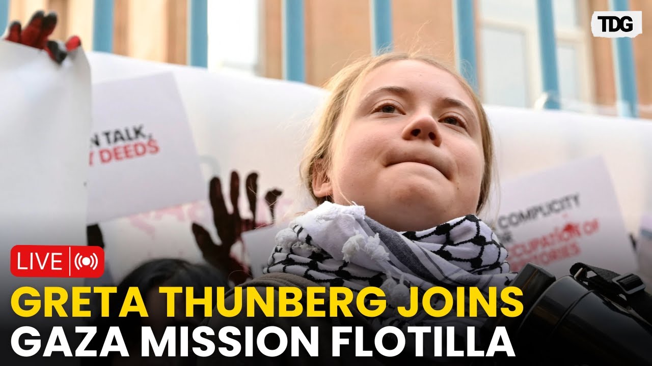 Greta Thunberg LIVE: Calls Silence Worse Than Gaza Flotilla Risk, Sets ...