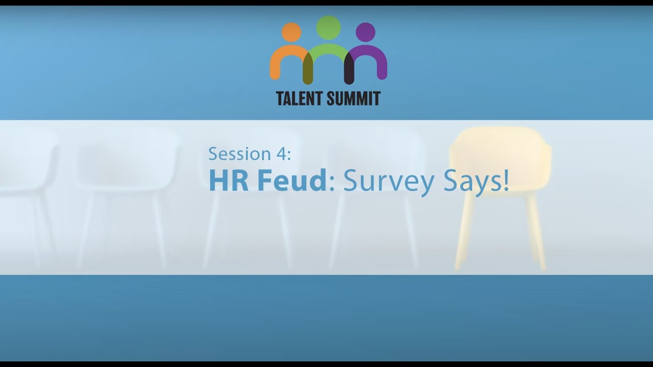 Ottawa Talent Summit 2022: HR Feud ... Survey Says? - YouTube