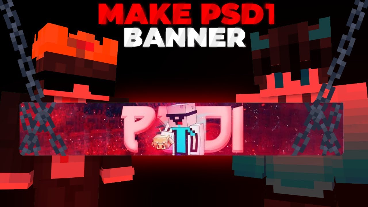 How To Make BANNER Like @PSD1 😍 In Just 4 Minutes (Don't Miss) - YouTube