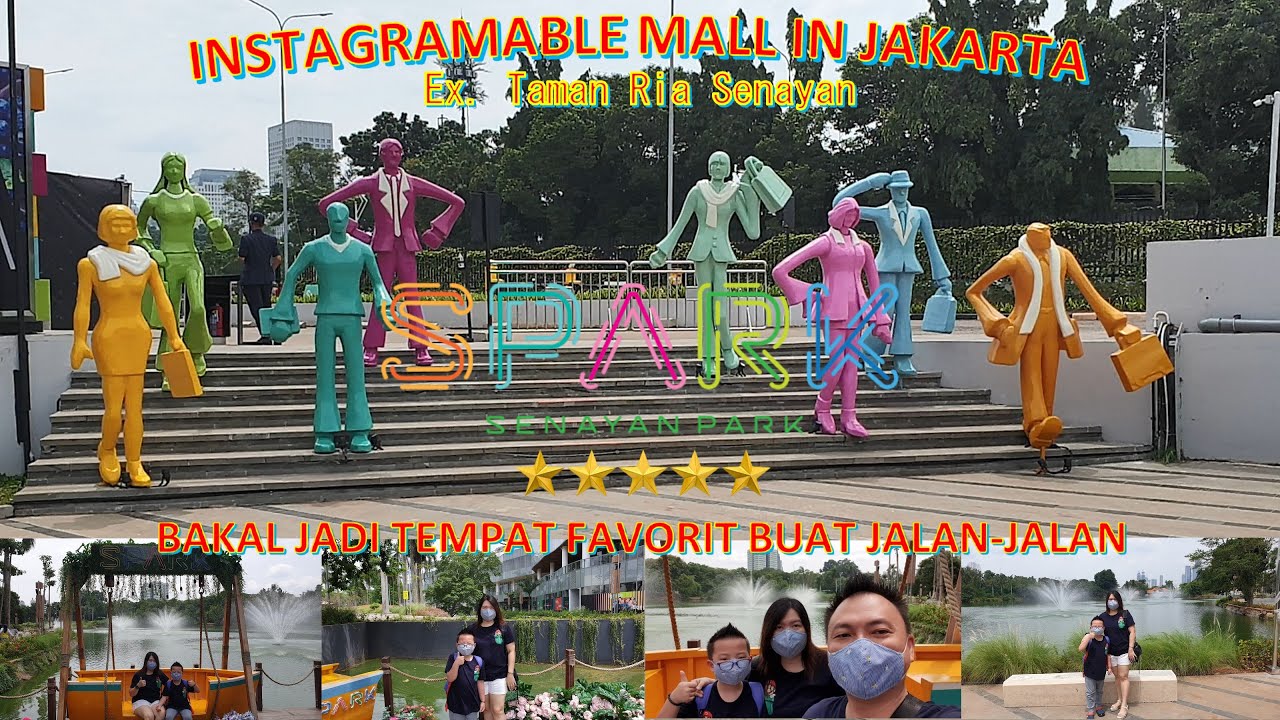 SPARK MALL - INSTAGRAMABLE MALL IN JAKARTA #MLFDV #SENAYANPARK #VLOGMAS ...