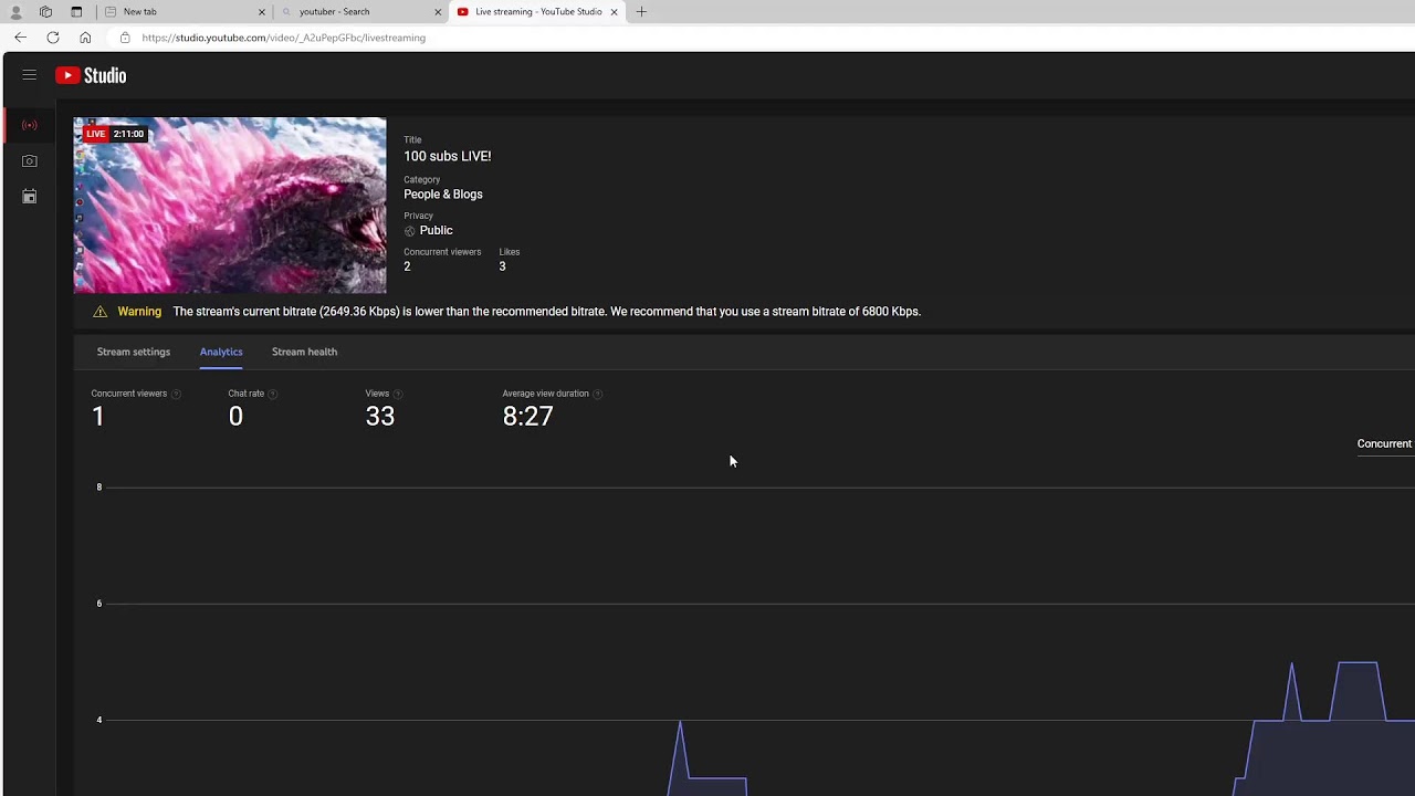 100 subs LIVE! - YouTube