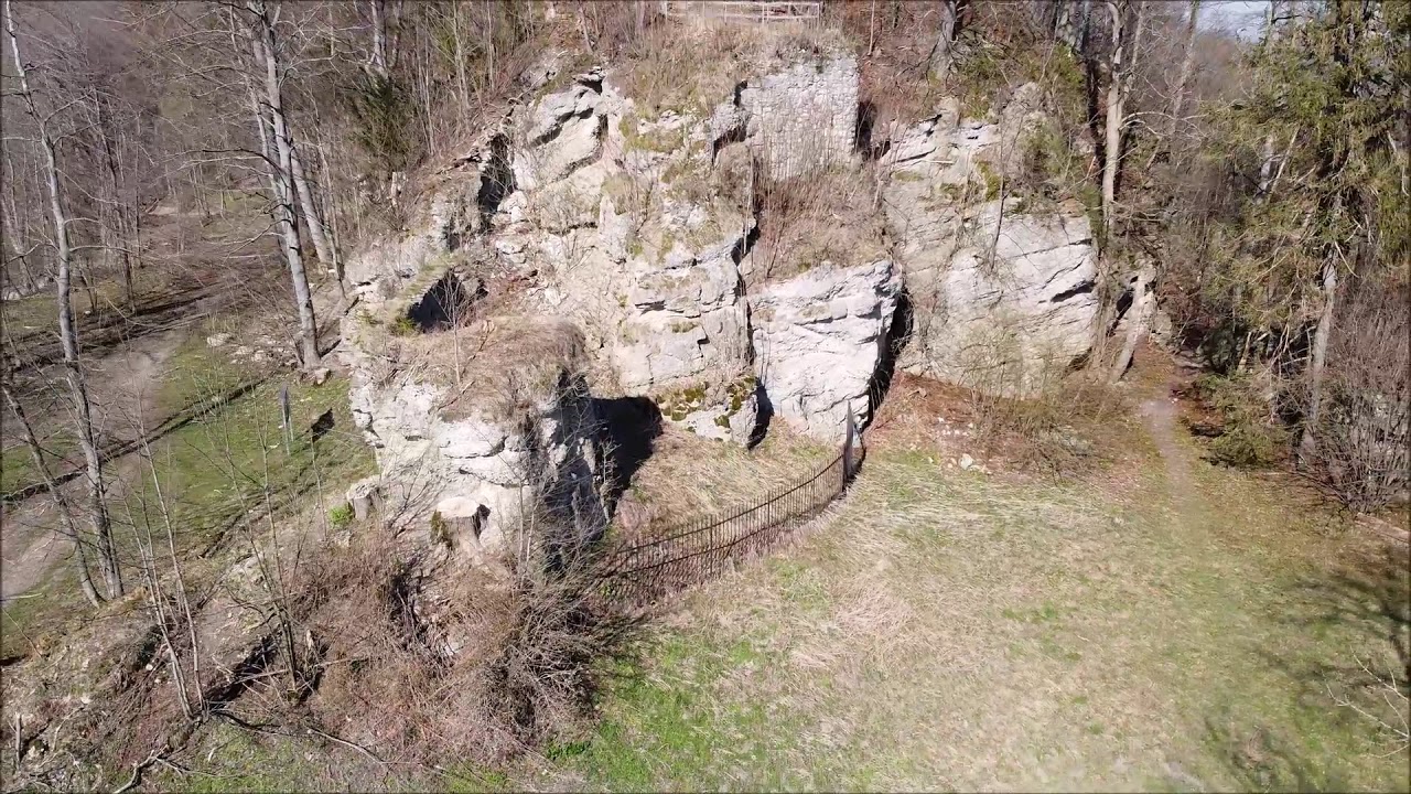 DJI Mavic Mini & die Burgruine Wagegg - YouTube