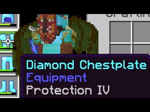 How to easily get protection 4 [lLifeboat Survival Mode] #minecraftpe # ...