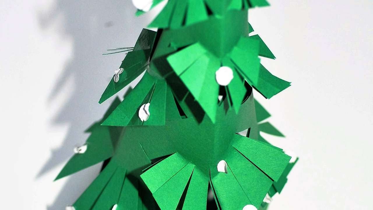 How To Make A Paper Christmas Tree Together - DIY Crafts Tutorial ...