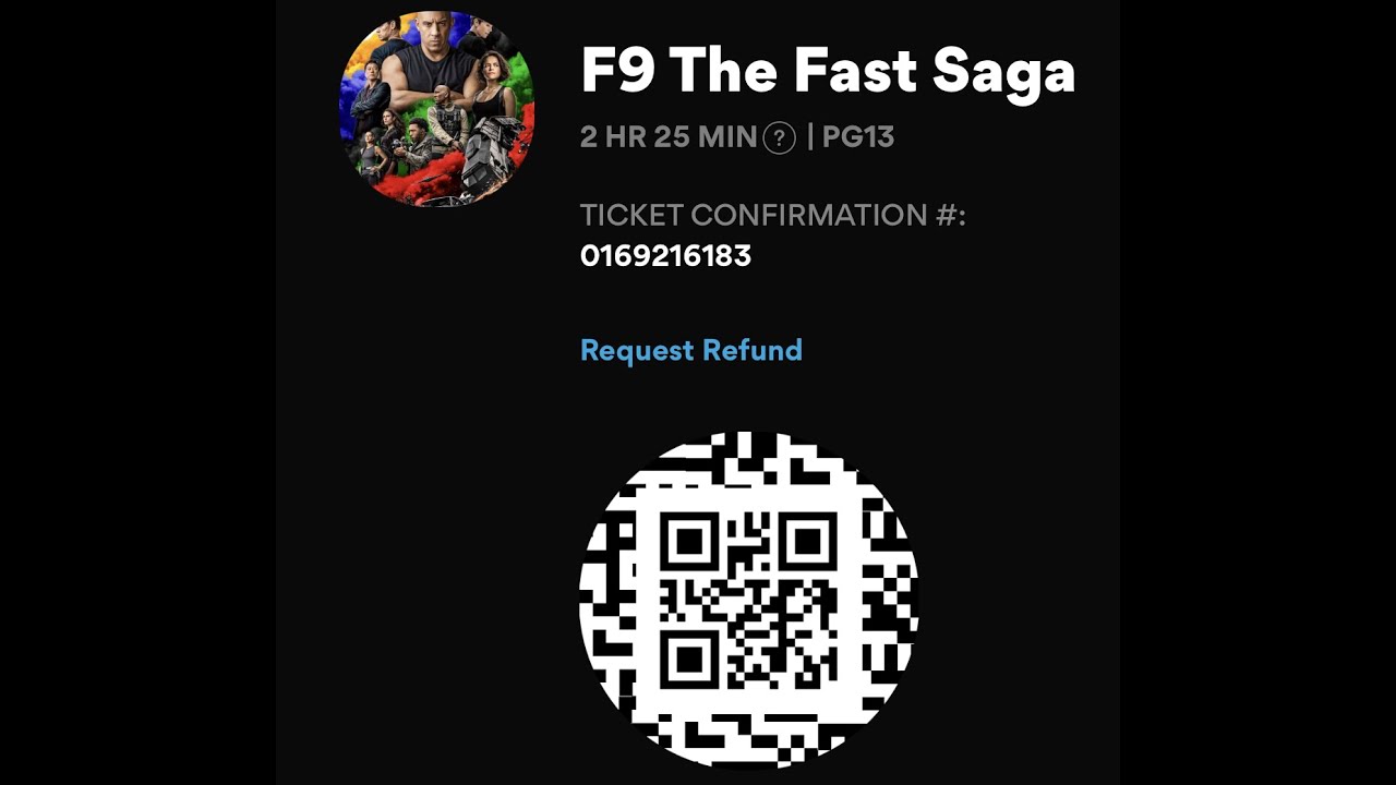 Broken IMAX Screen while watching F9: Fast and Furious 9 - YouTube